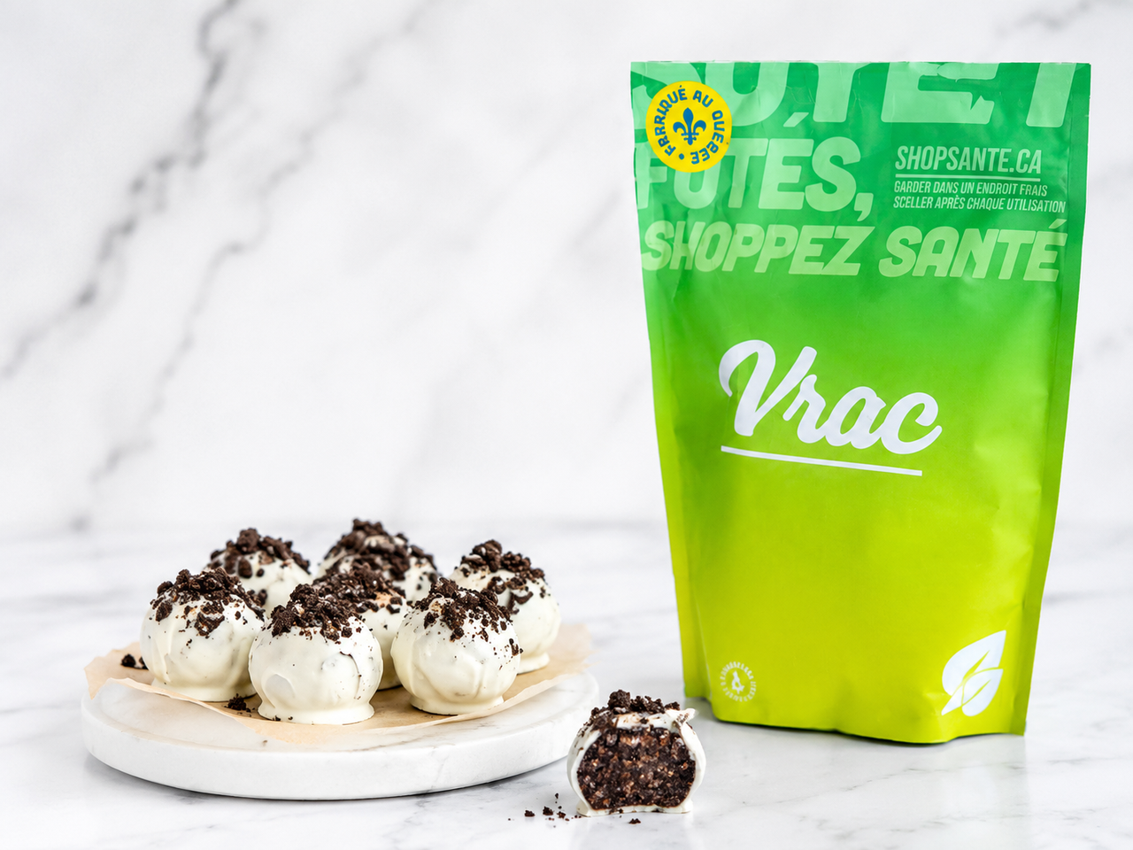 Boules Oreo protéinées – Shop Santé