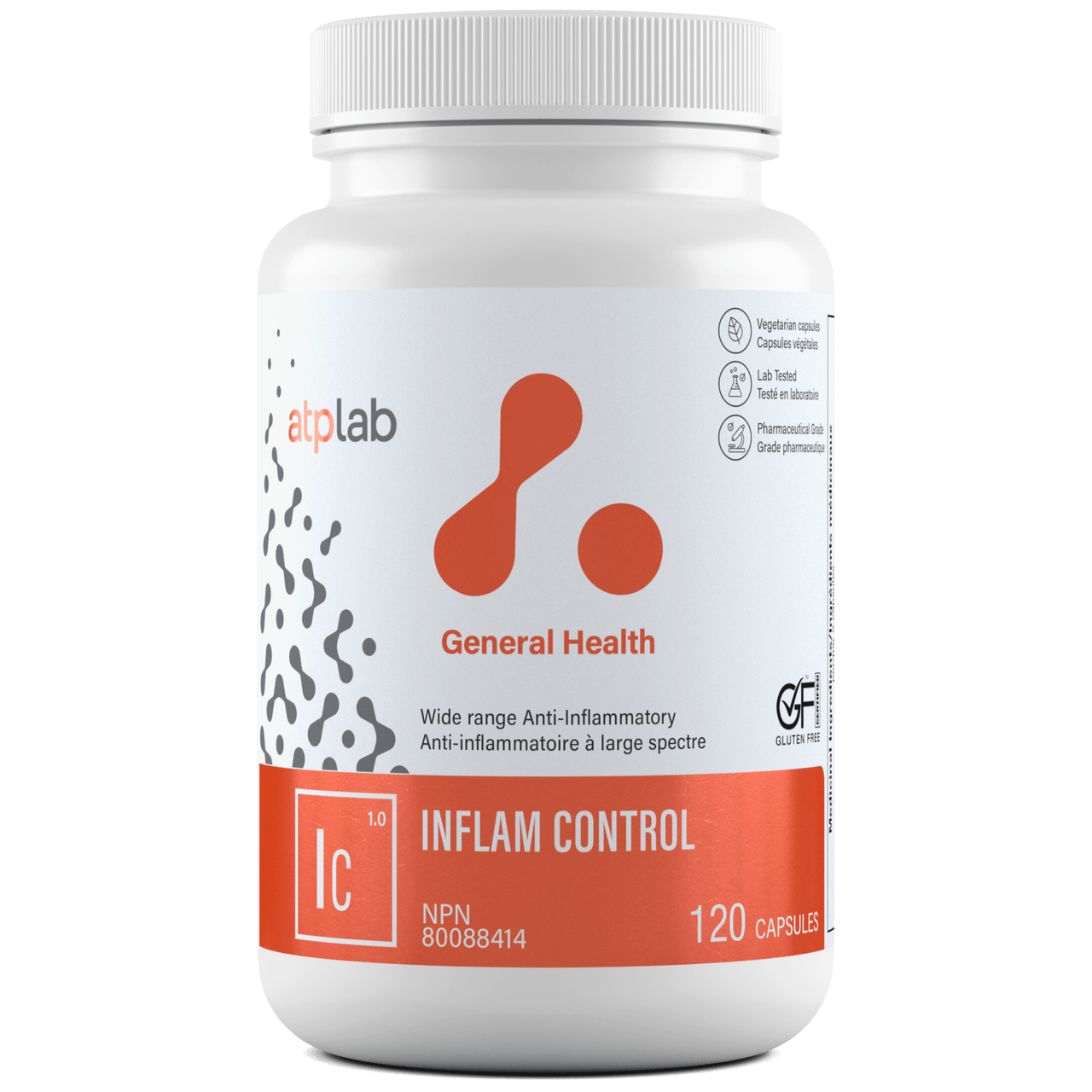 ATP LAB - Inflam Control 120 Capsules – Shop Santé