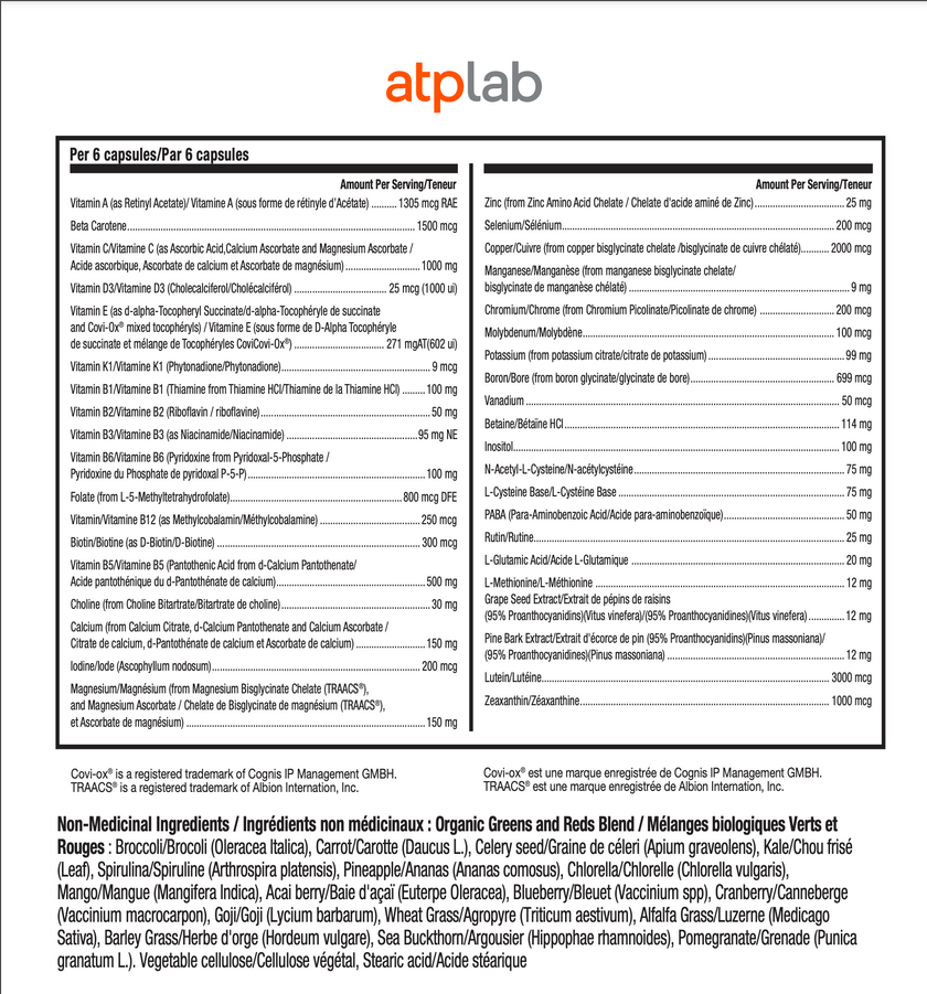 ATP Lab - Total Defense 120 capsules – Shop Santé