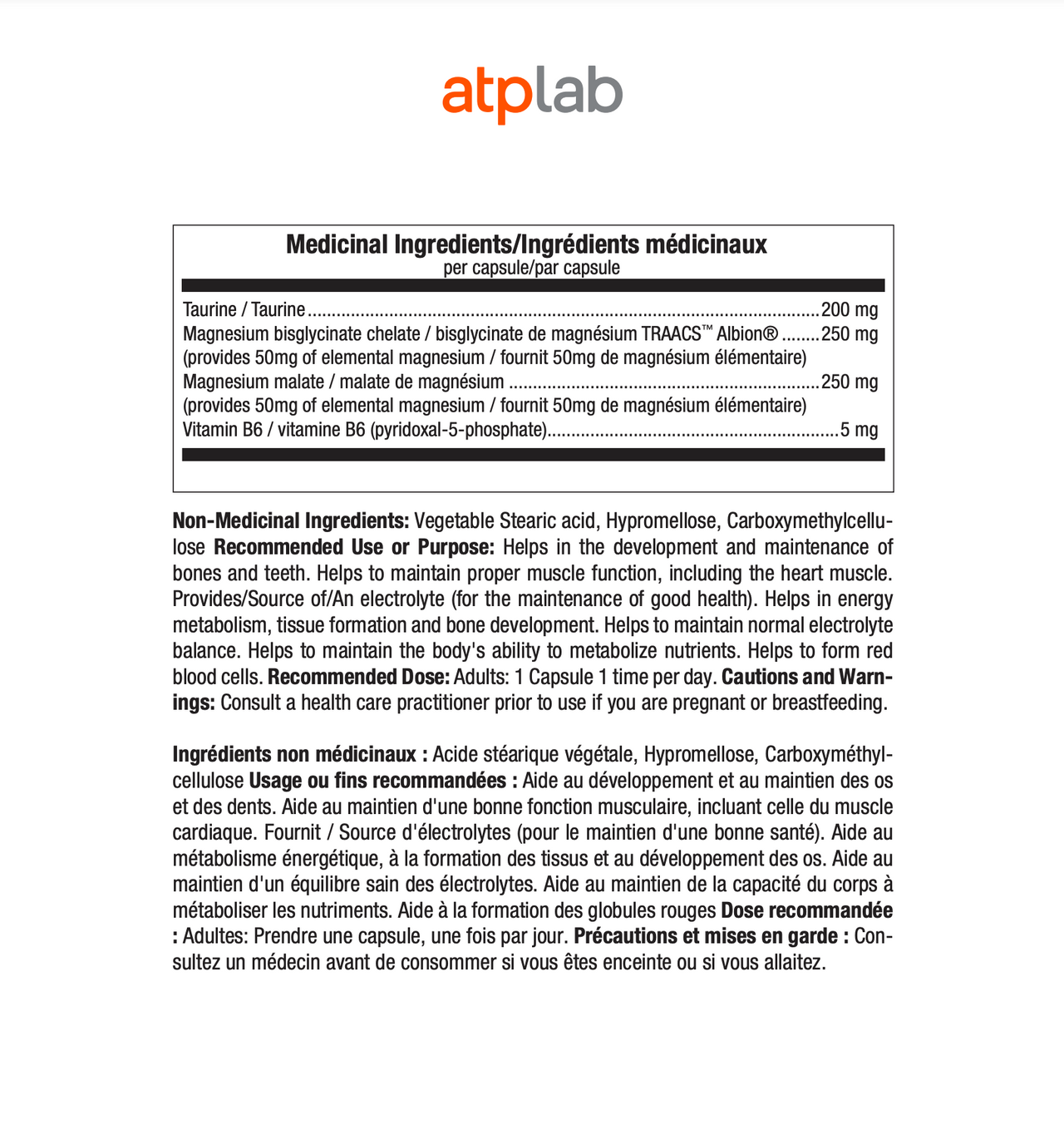 ATP Lab - Synermag - 90 capsules – Shop Santé