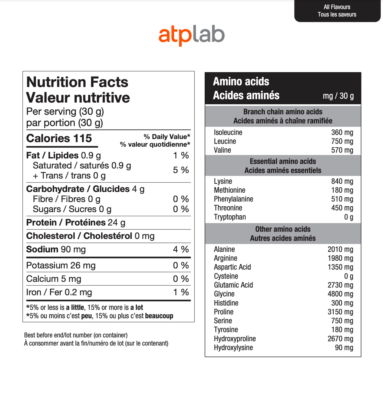 ATP Lab - Supreme Beef Protein - 850g-1.6kg – Shop Santé