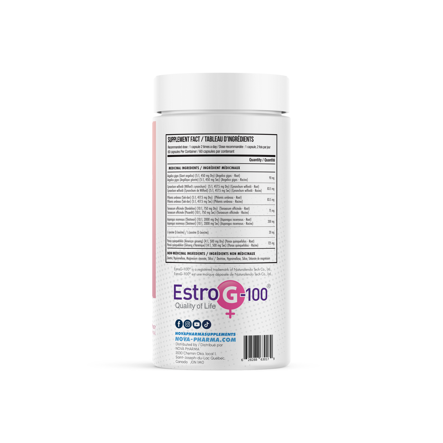 Nova Pharma - Meno Pause - 60 capsules – Shop Santé