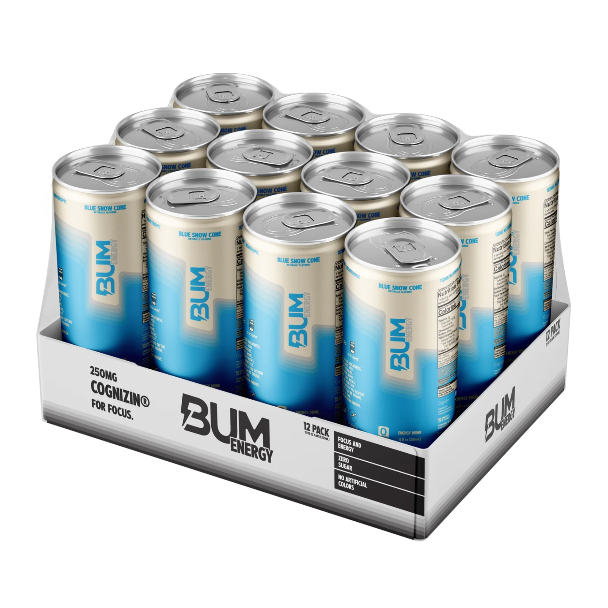 CBUM – Boisson Énergisante – Canette Slim – 355ml (12x) – Shop Santé