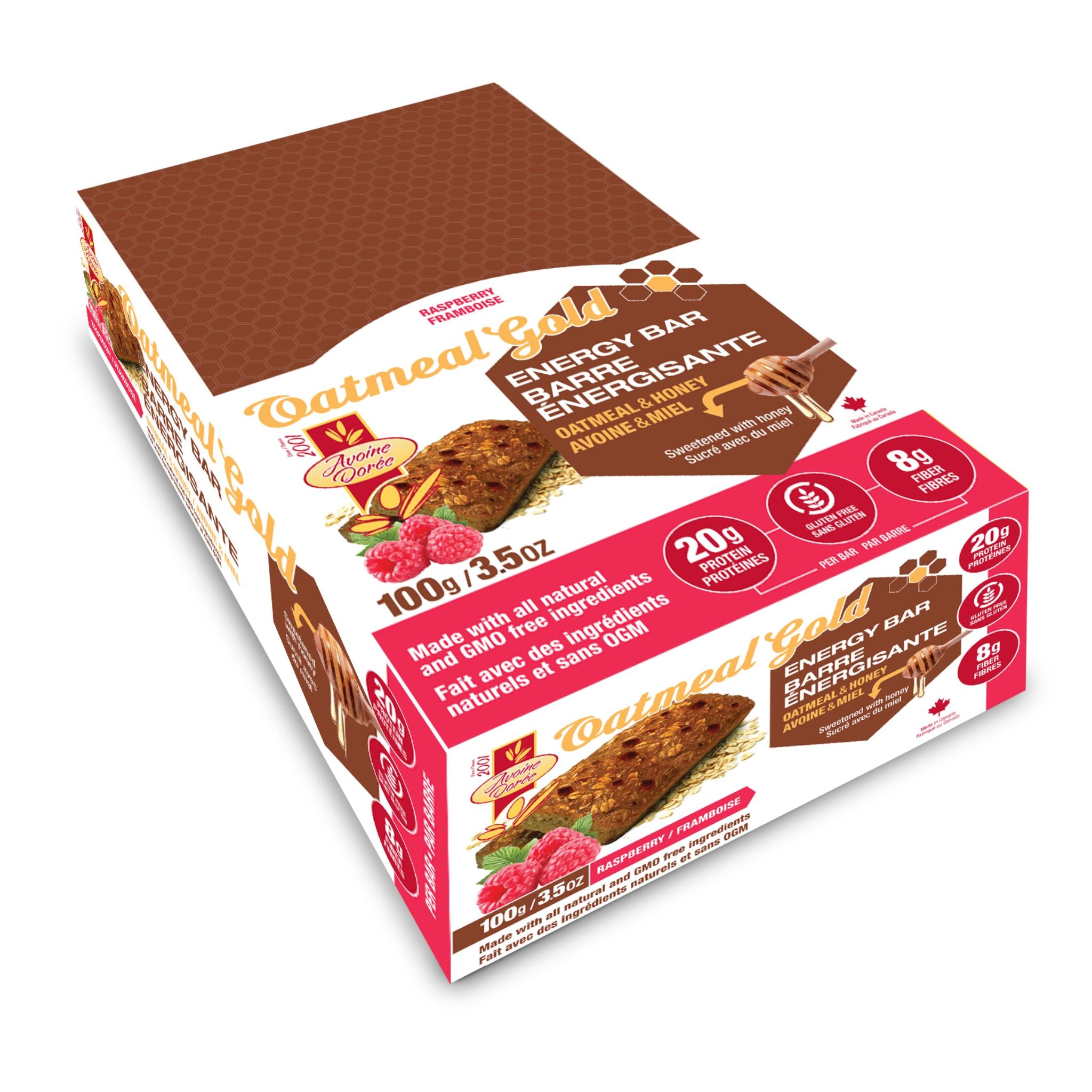 Avoine Dorée - Barre Énergisante à l'avoine 100g (12x) – Shop Santé