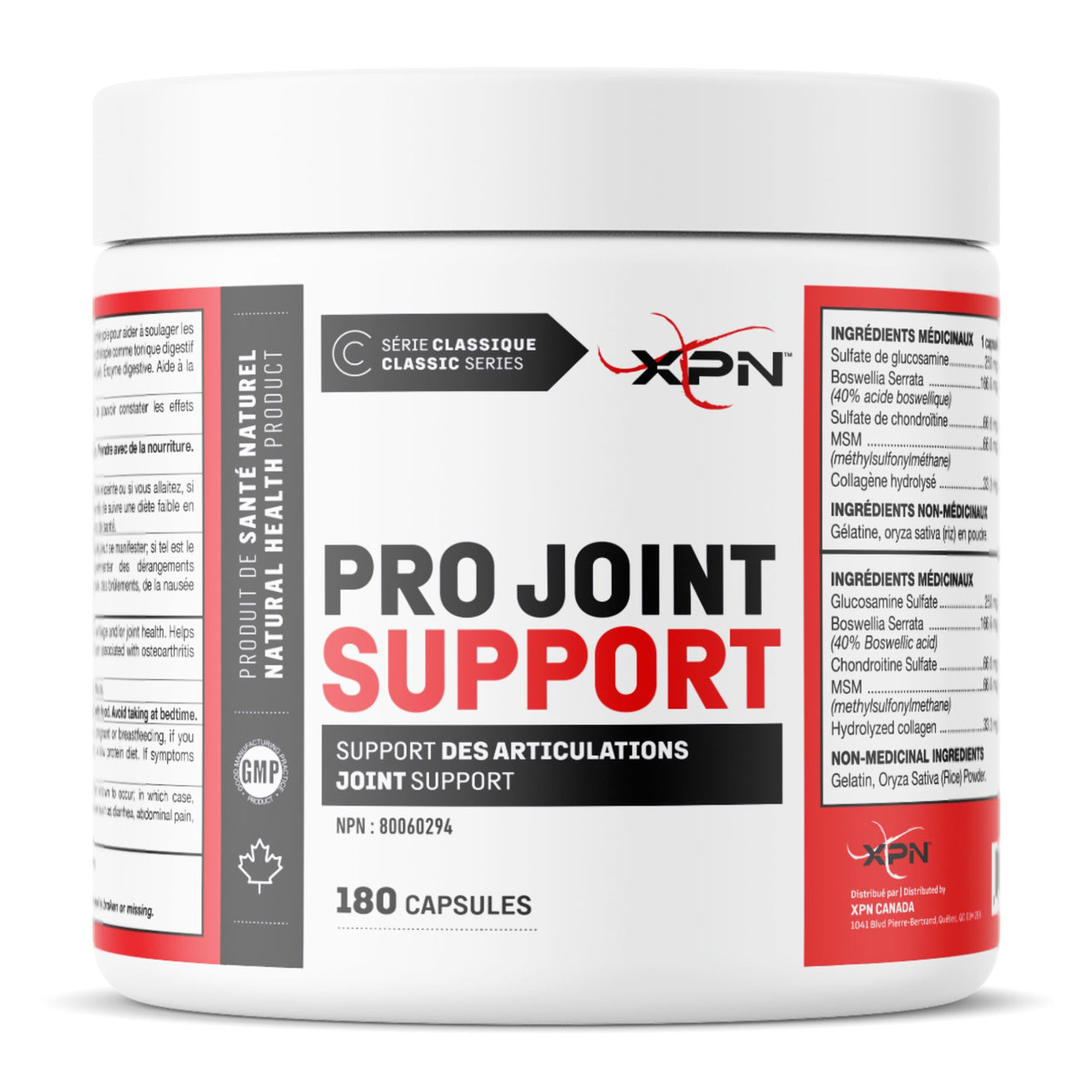 XPN - Pro Joint Support - 180 capsules – Shop Santé