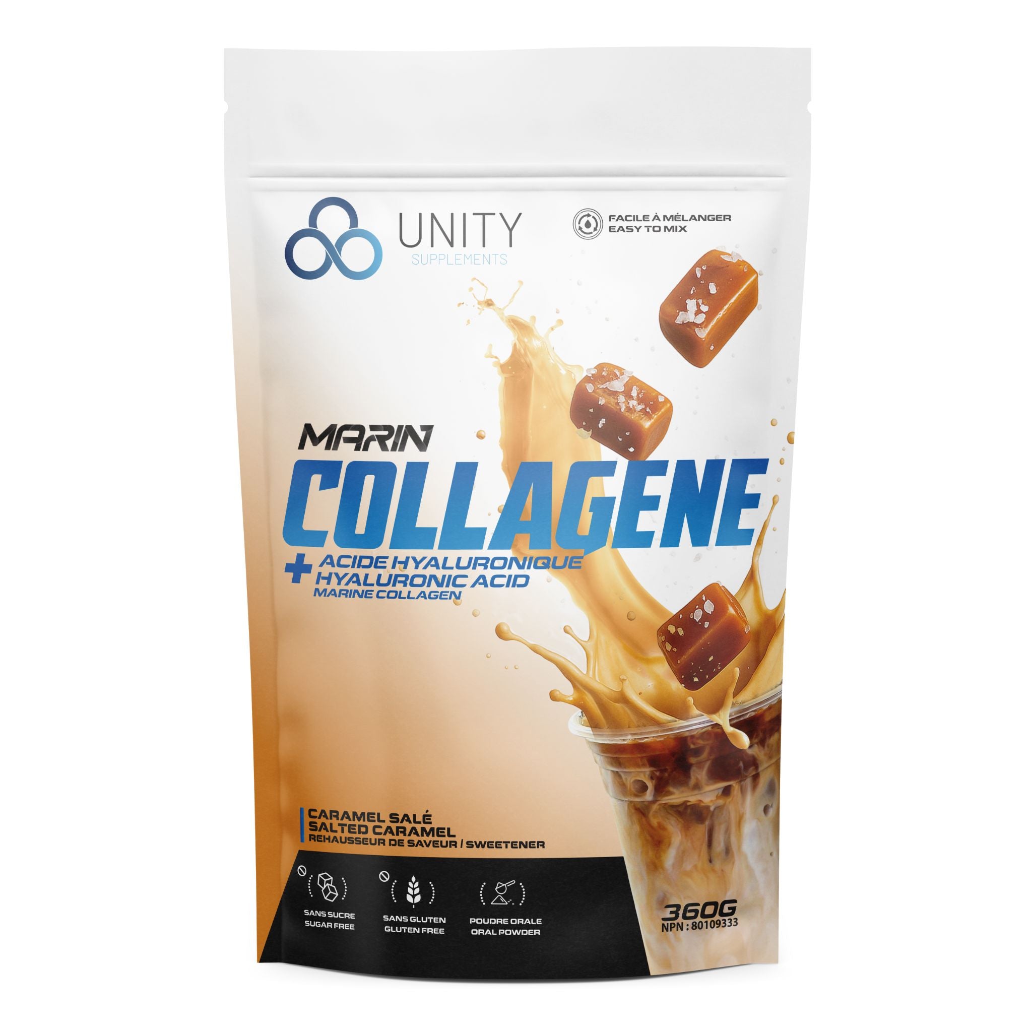 Unity Supplement - Collagène Marin - 360g – Shop Santé