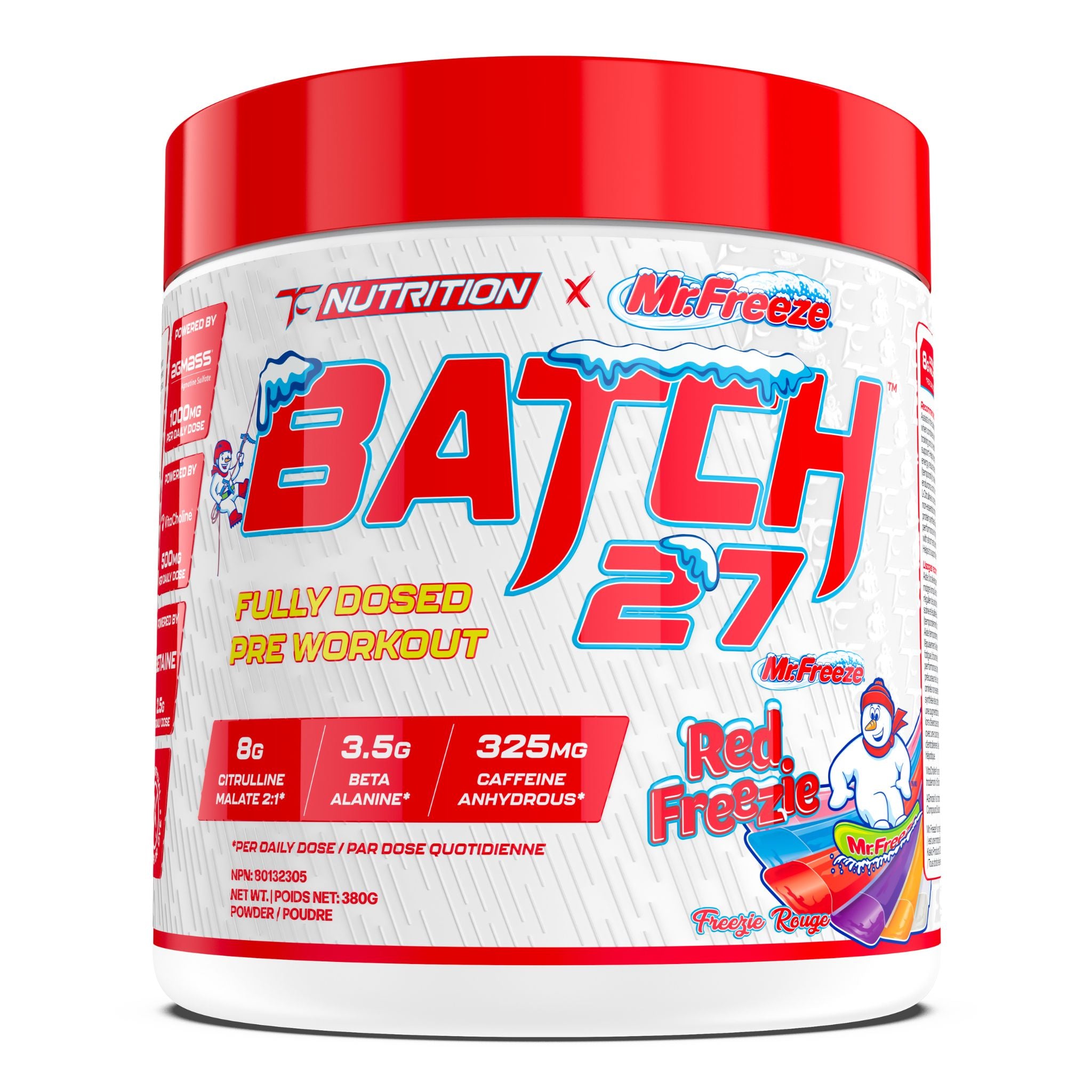 TC Nutrition - Batch 27 - Pre Workout - 360g – Shop Santé