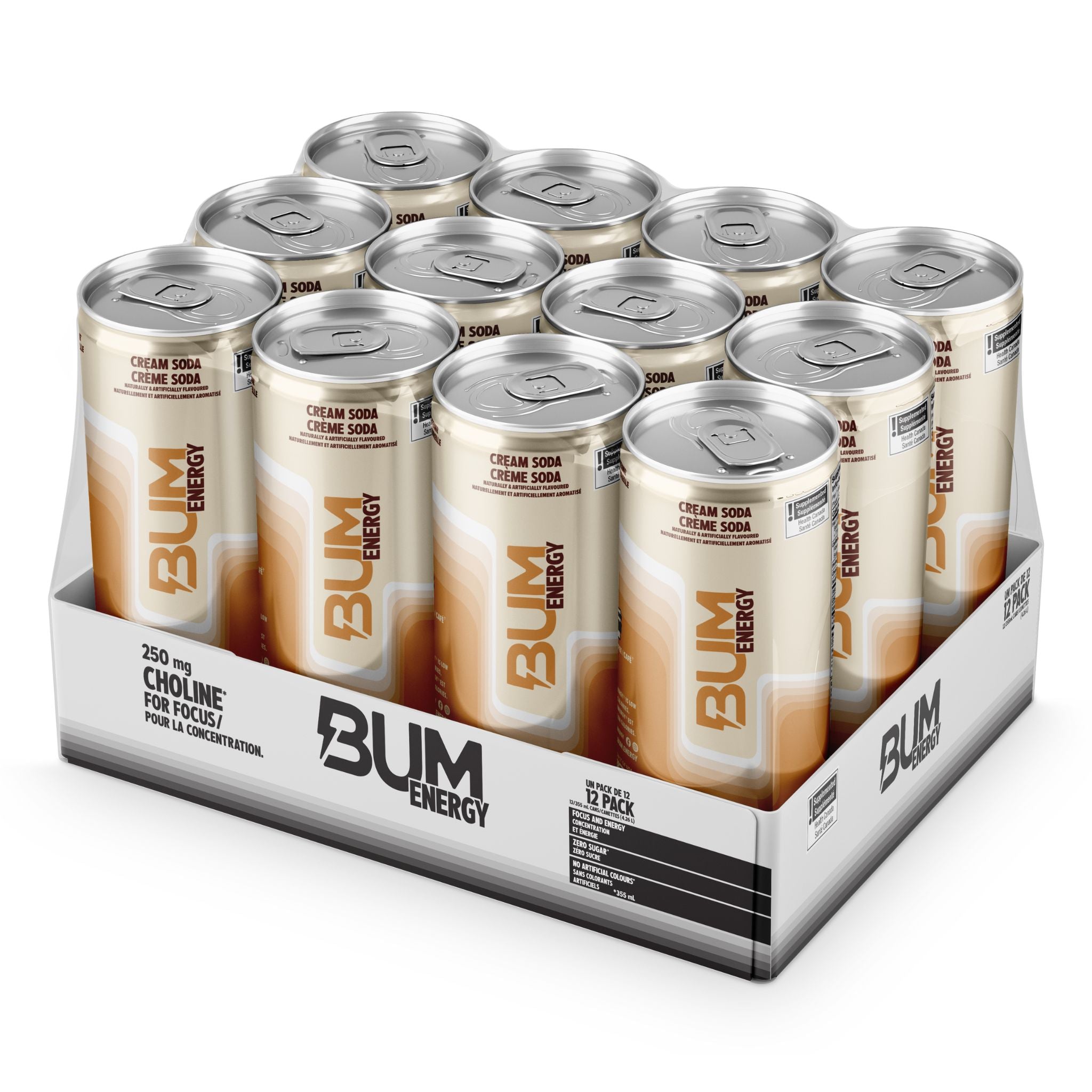 CBUM – Boisson Énergisante – Canette Slim – 355ml (12x) – Shop Santé