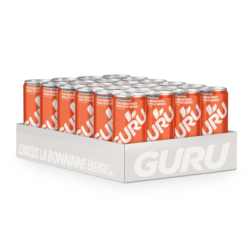 Guru - Boisson Énergisante 355mL (24x) – Shop Santé
