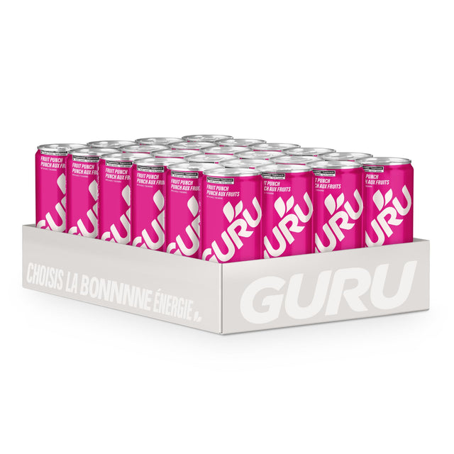 Guru - Boisson Énergisante - 355ml (24x) - Dernière Chance! – Shop Santé