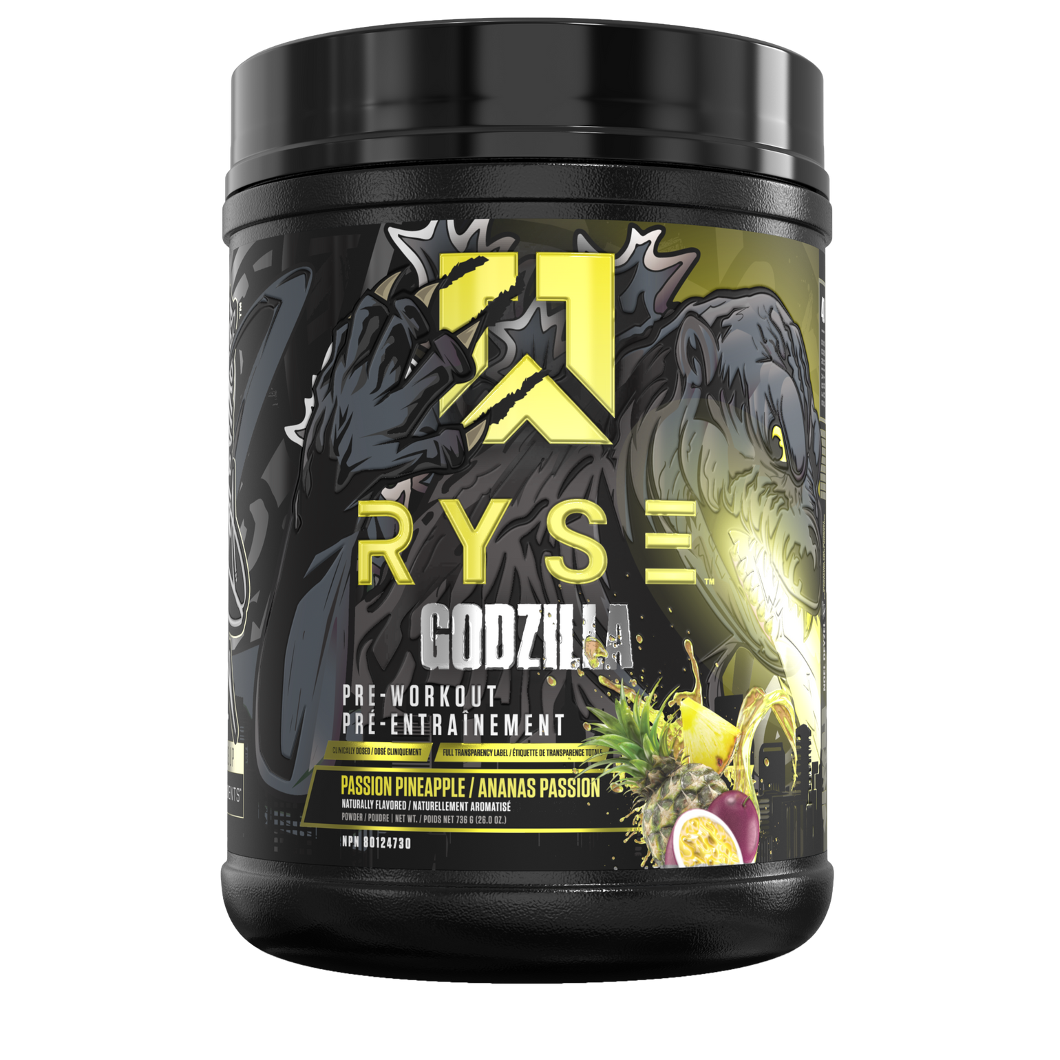 Ryse Pre Workout - Godzilla - 796g – Shop Santé