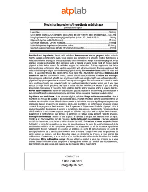 ATP LAB - SynerSlim 180 capsules – Shop Santé