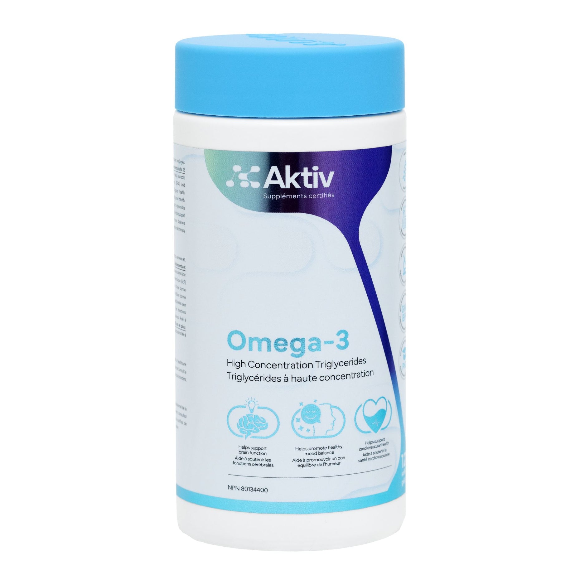 AKTIV - Omega 3 - 120 capsules – Shop Santé